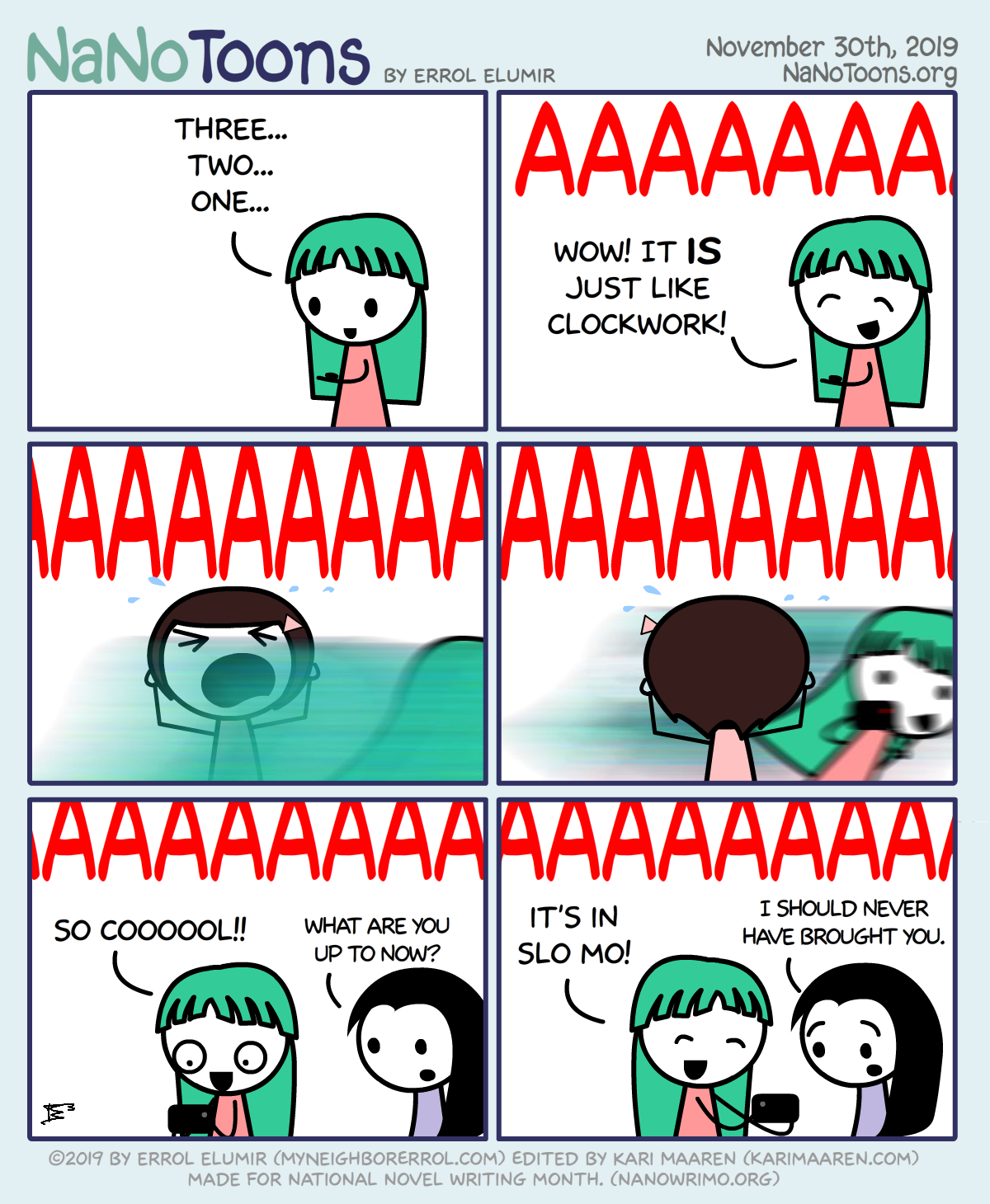 NaNoToons | A webcomic about NaNoWriMo